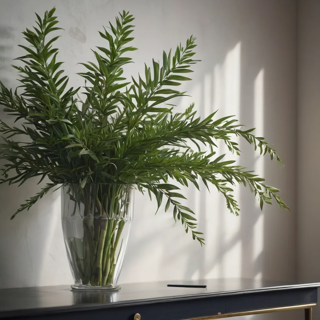Exploring the Role of Artificial Ruscus Stems