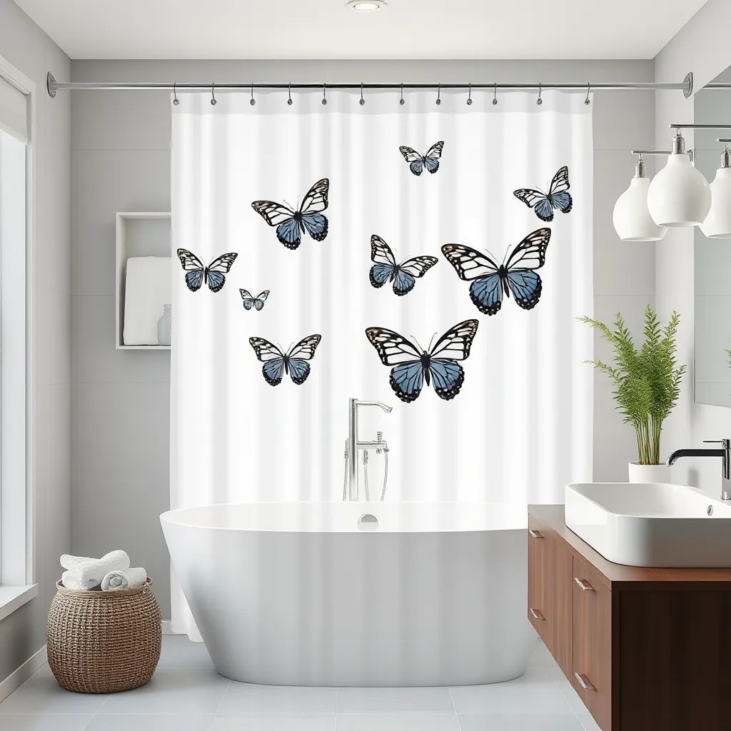 Enhancing Your Bathroom with Butterfly Shower Curtain Hooks