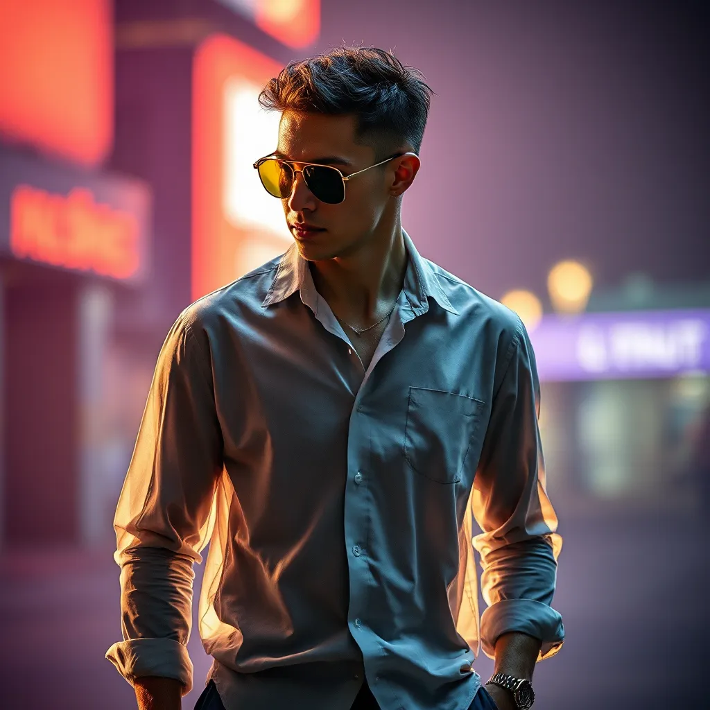 Exploring the Dimensions of Men's Sheer Shirts