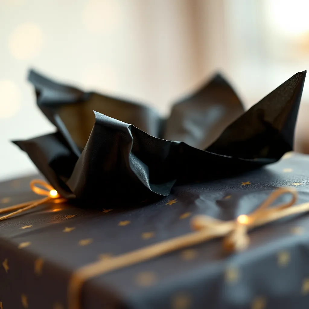 The Versatility of Black Tissue Wrapping Paper