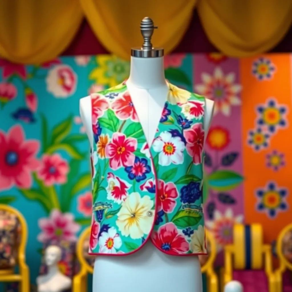 The Versatile Women's Floral Vest: Style and Trends