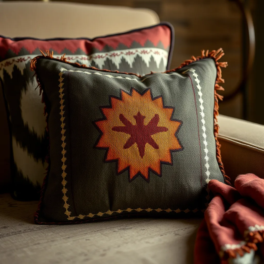 Exploring Western Themed Throw Pillows: Design and Influence