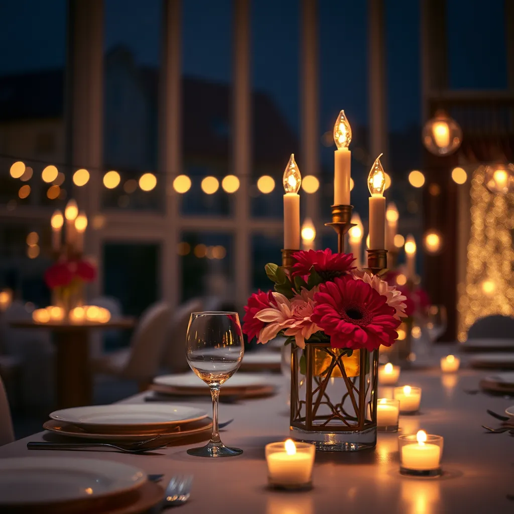 Illuminating Spaces: Guide to Lighted Centerpieces