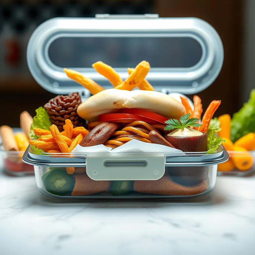 Innovative Layered Lunch Boxes for Modern Meals