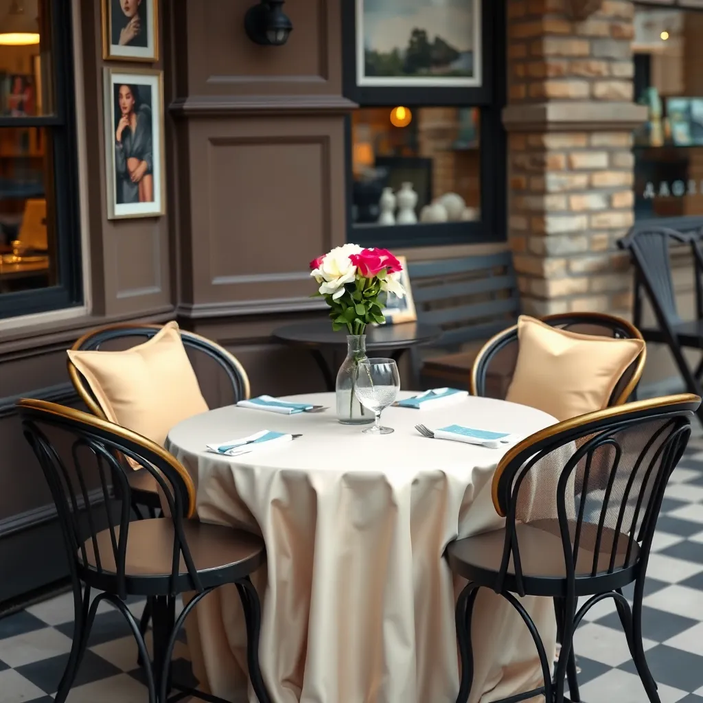 Exploring the Versatility of Round Bistro Tablecloths