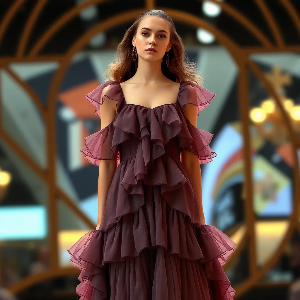 The Allure of Layered Ruffle Dresses Explained