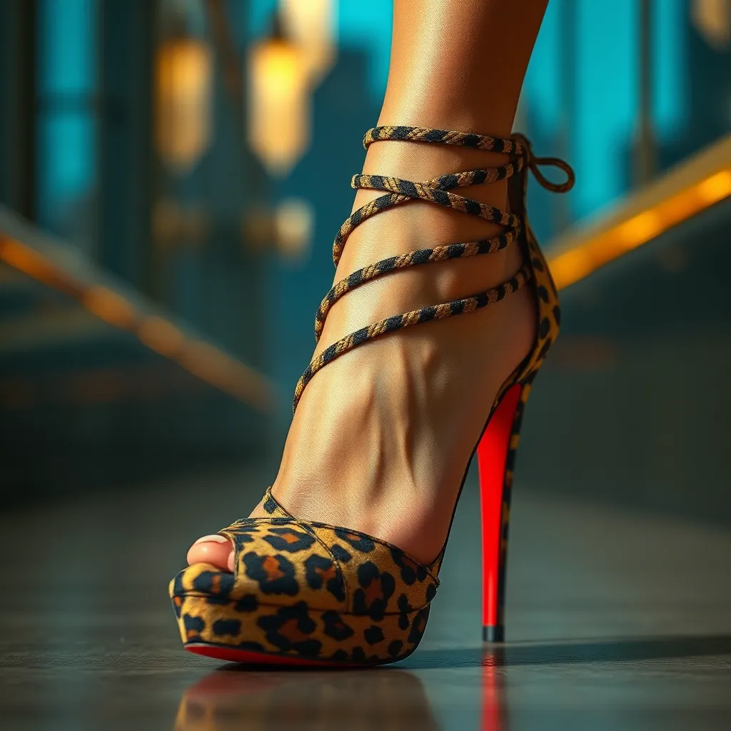 The Allure of Strappy Leopard Heels: A Comprehensive Guide