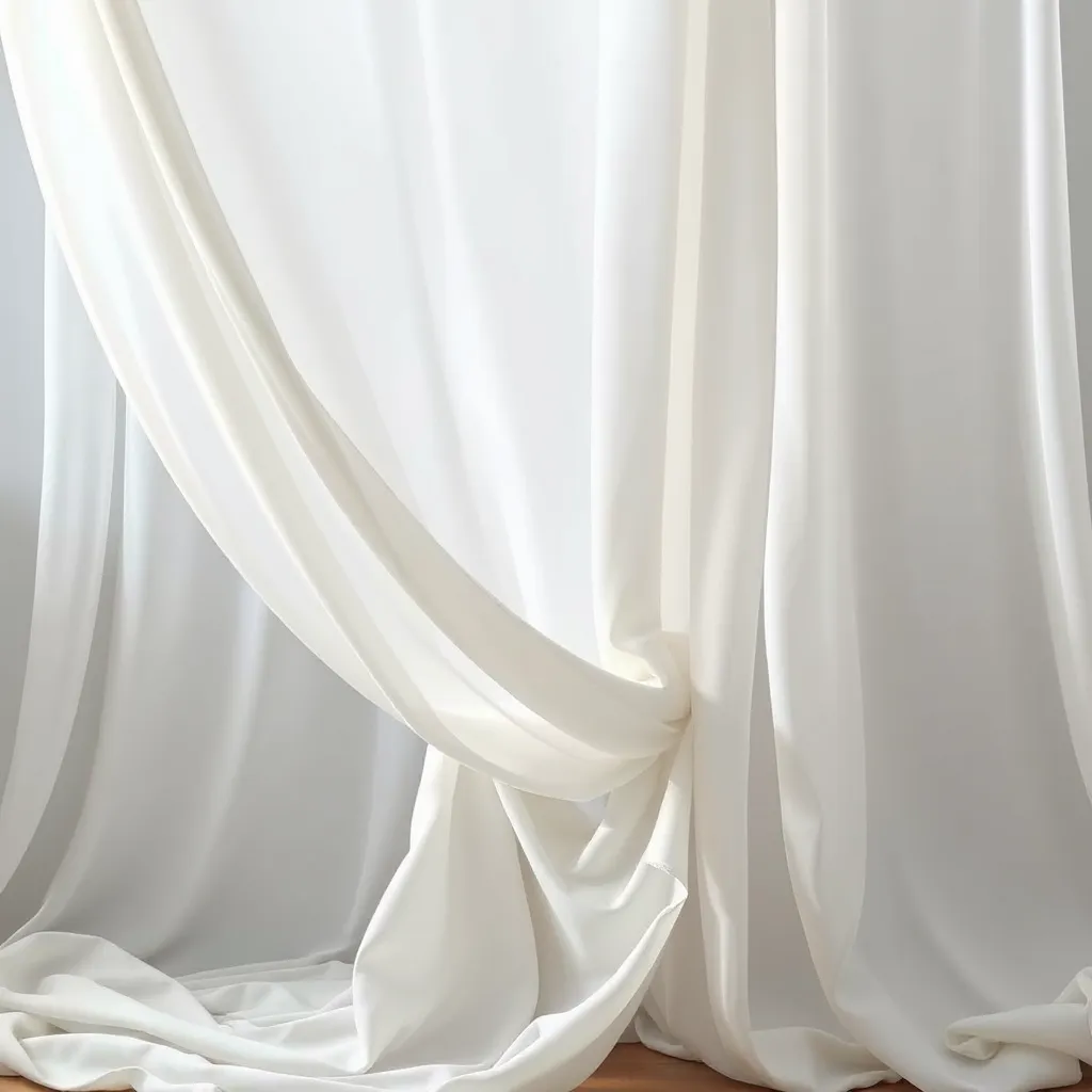 Exploring the Timeless Appeal of White Sheer Fabrics