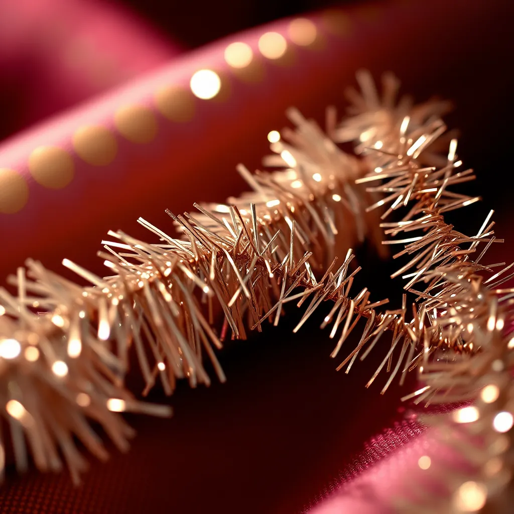 The Art of Tinsel Strands in Fashion