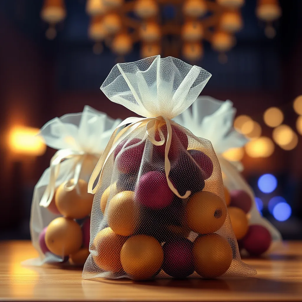 The Role of Party Favor Mesh Bags in Celebrations