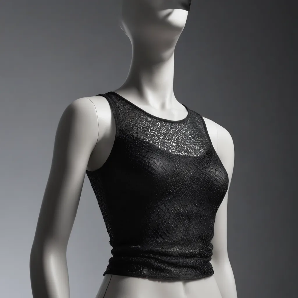 The Multifaceted Allure of Black Mesh Tank Tops
